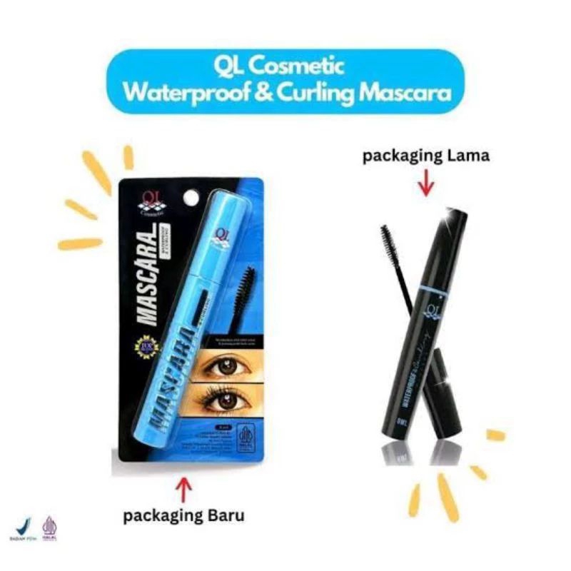 Jual QL Mascara waterproof new kemasan , Murah banget!!! | Shopee Indonesia