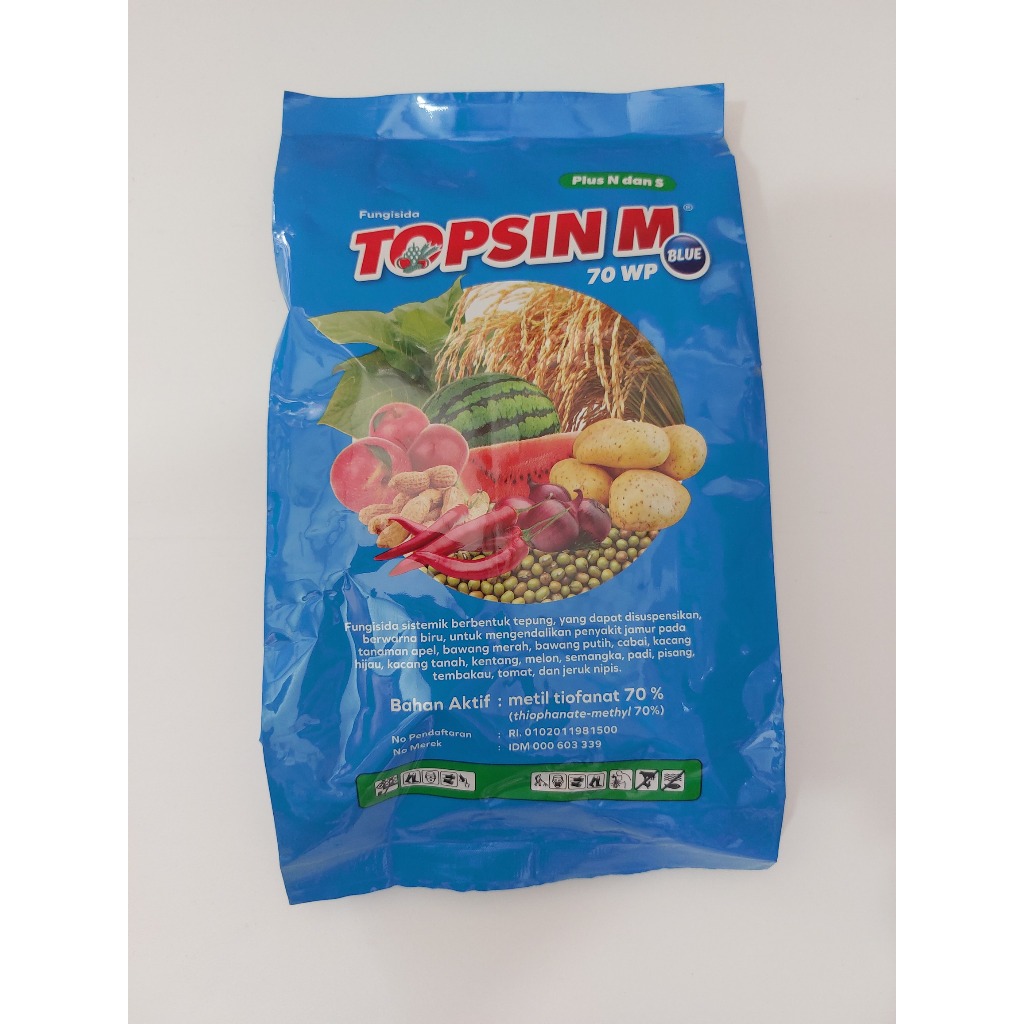 Jual TOPSIN M 10270WP BLUE 500gr FUNGISIDA METIL TIOFANAT | Shopee ...