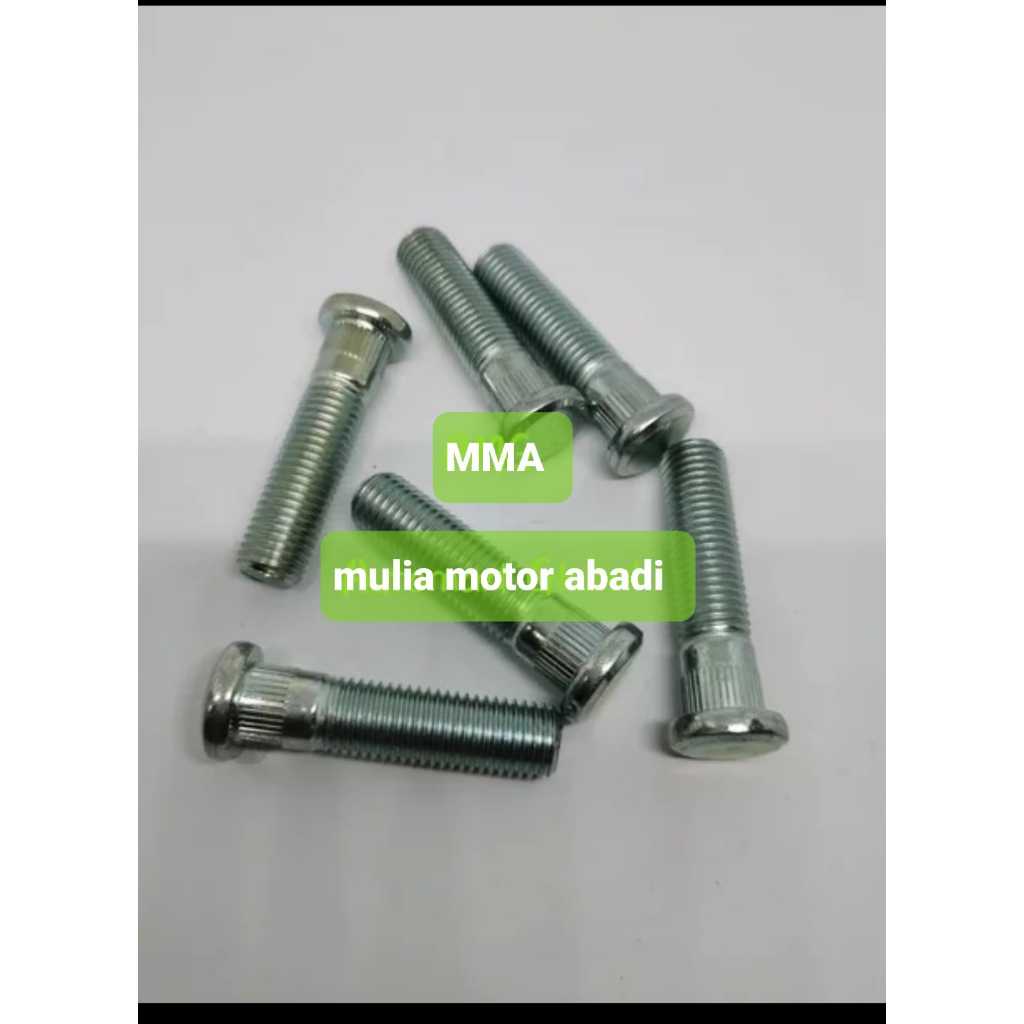 Jual Baut roda Honda jazz CRV city Freed Mobilio Brio brv panjang 48 mm ...