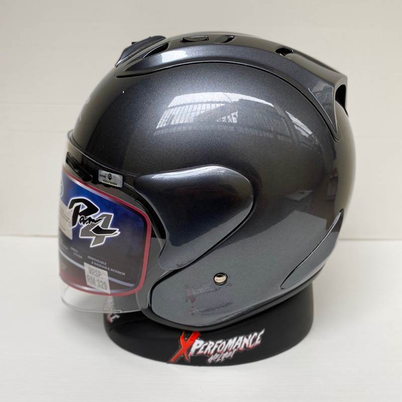 Jual HELM TSR RAM 4 SILVER METALIC | Shopee Indonesia