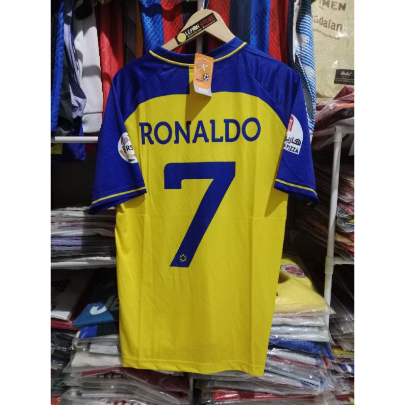 Jual Jersey Al Nassr Home 2022 2023 Ronaldo Auri Shopee Indonesia