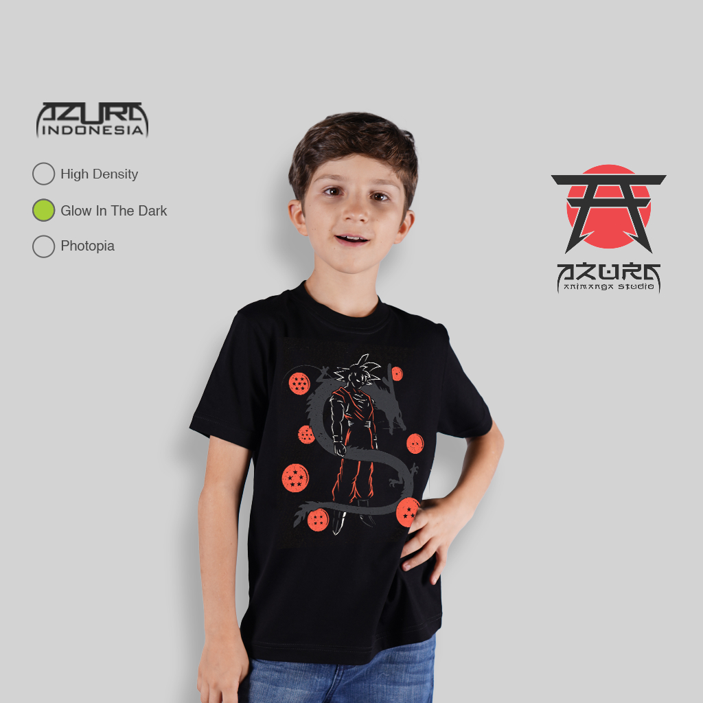 Jual Azura Indonesia Tshirt Anime Dragon Ball 7 Bola Naga Character ...