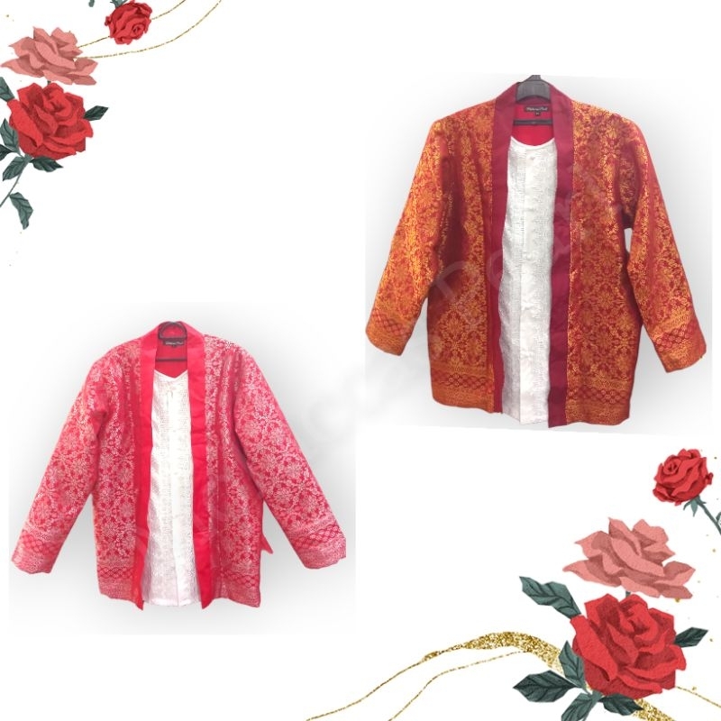 Jual Baju Adat Maluku (Kebaya Baniang Songket Gabung) | Shopee Indonesia