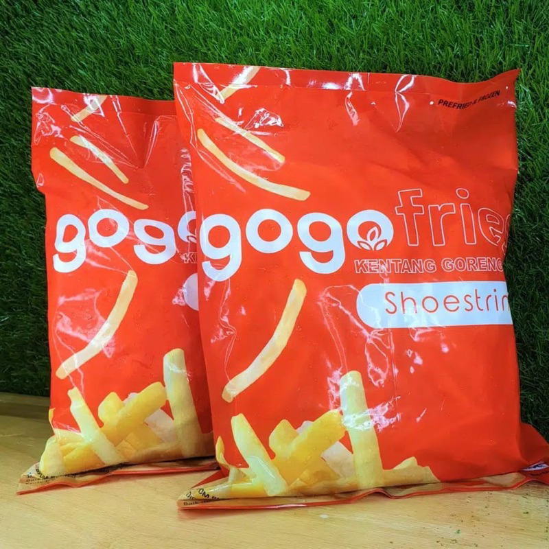 Jual Kentang Shoestring Gogo 1kg French Fries Frozenfood Rak Sayur ...