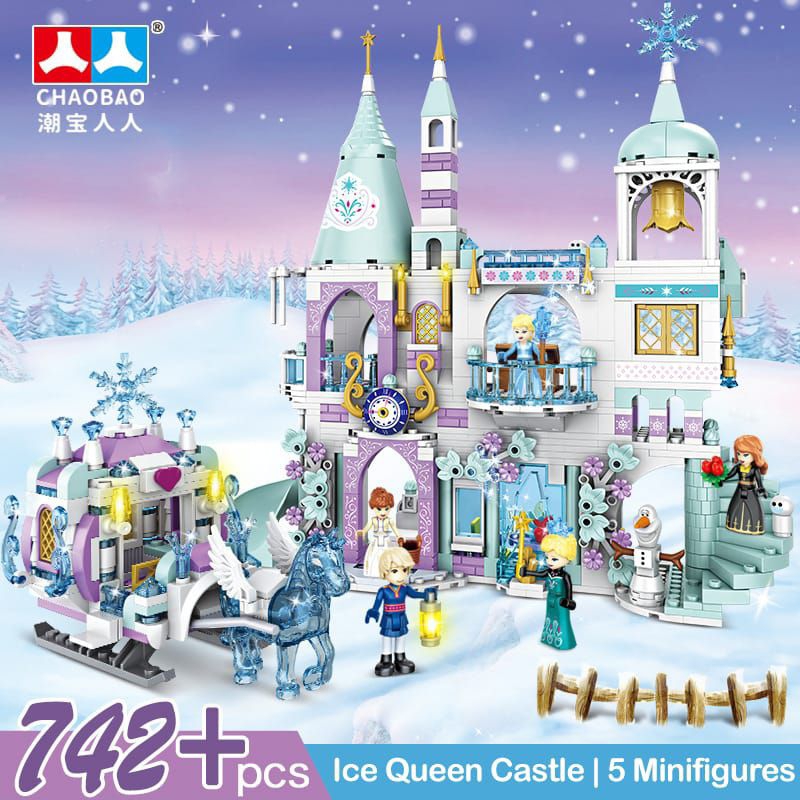 Jual MAINAN EDUKASI ISTANA PRINCESS FROZEN ICE QUEEN CASTLE KERETA KUDA ...