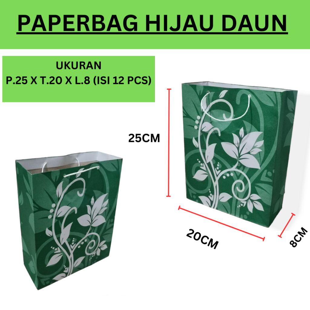 Jual Paperbag Polos Coklat uk 14x20 - 15x25 - 20x25 - 25x35 - 30x40 ...