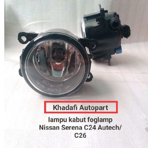 Jual lampu kabut - foglamp Nissan Serena C24 Autech, C26, Navara D40 ...