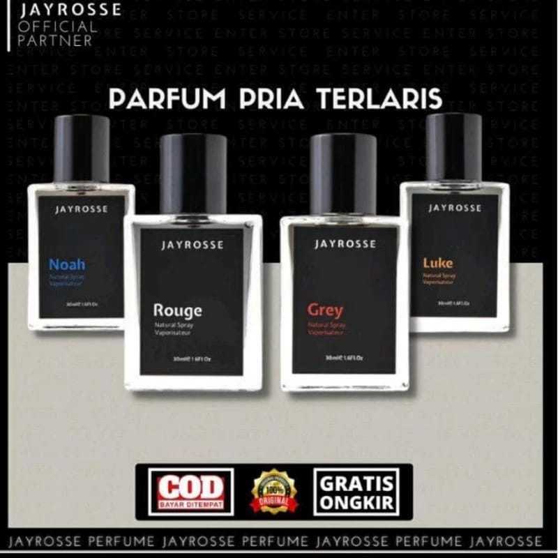 Jual PERFUME JAYROSSE 100% ORIGINAL ALL VARIAN PARFUM PRIA TERPOPULER ...