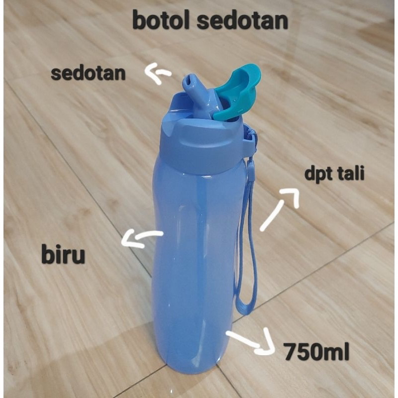 Jual Botol Tupperware 750ml , Groovy Bottle Tupperware, Fancy Bottle ...