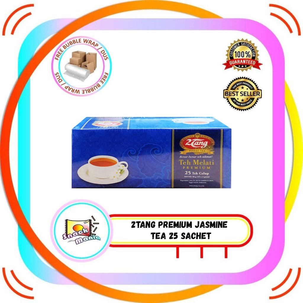 Jual 2Tang Teh Melati Premium 25 Sachet Jasmine Tea ~ 50 gr | Shopee ...