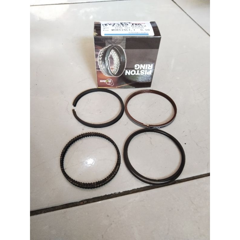 Jual ring piston seker seher std standard standar kia picanto lama cosmo hyundai atoz 1100 1.1 i ...