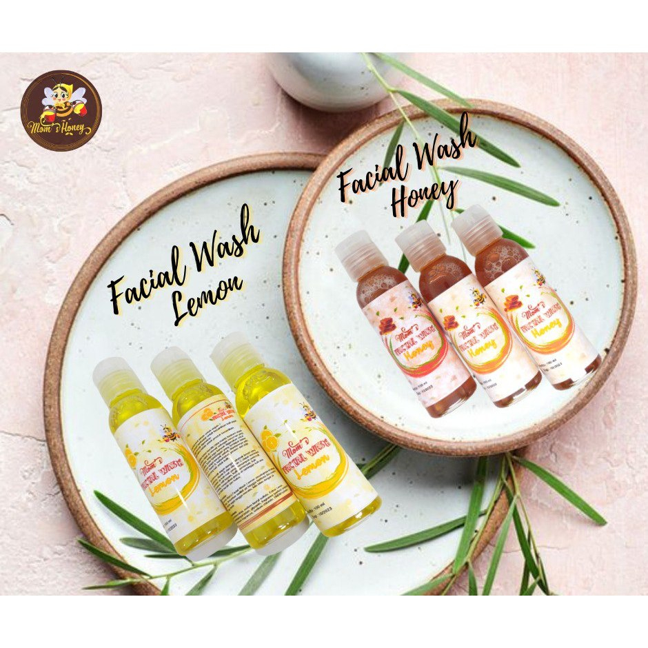 Jual Facial Wash Madu dan Lemon By MOMS HONEY / Sabun pencuci muka Moms ...