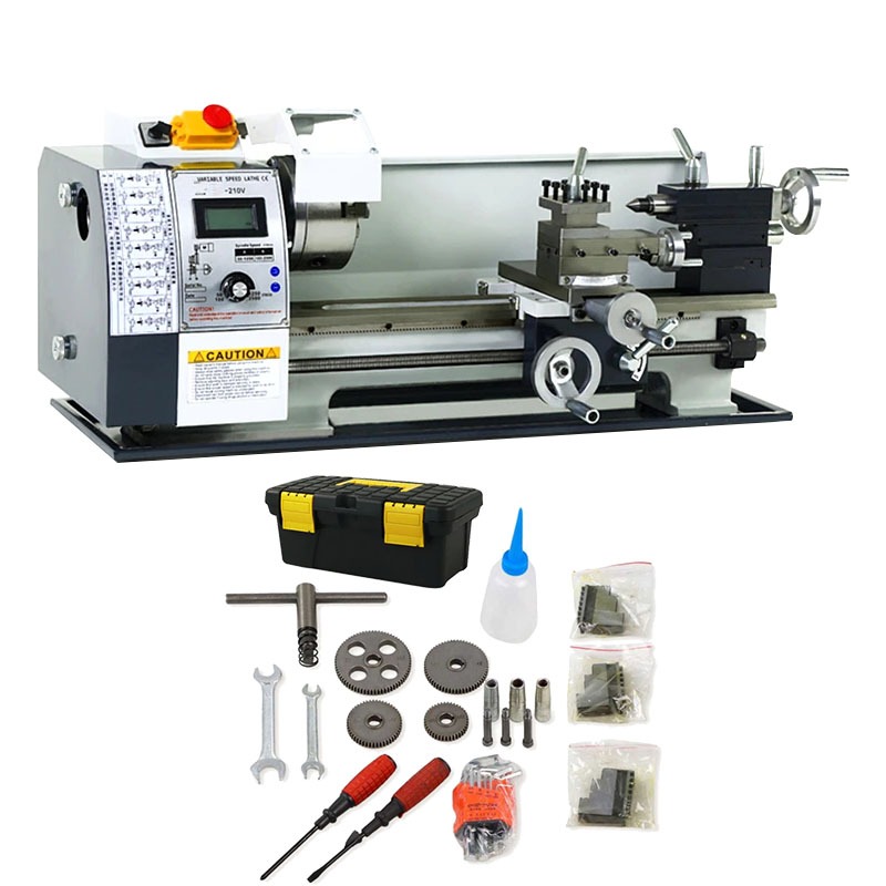 Jual EELIC MBK-WM210V Mesin Bubut Kayu Mini Lathe Beads Woodworking ...