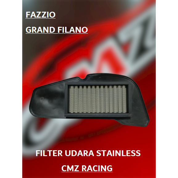 Jual FILTER UDARA STAINLESS FAZZIO GRAND FILANO BEJ AIR FILTER CMZ ...