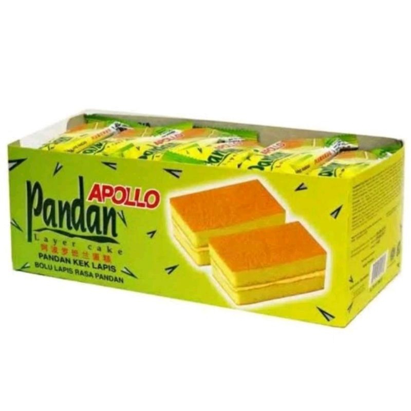 Jual (KHUSUS BATAM) APOLLO PANDAN BOLU LAPIS RASA PANDAN | Shopee Indonesia