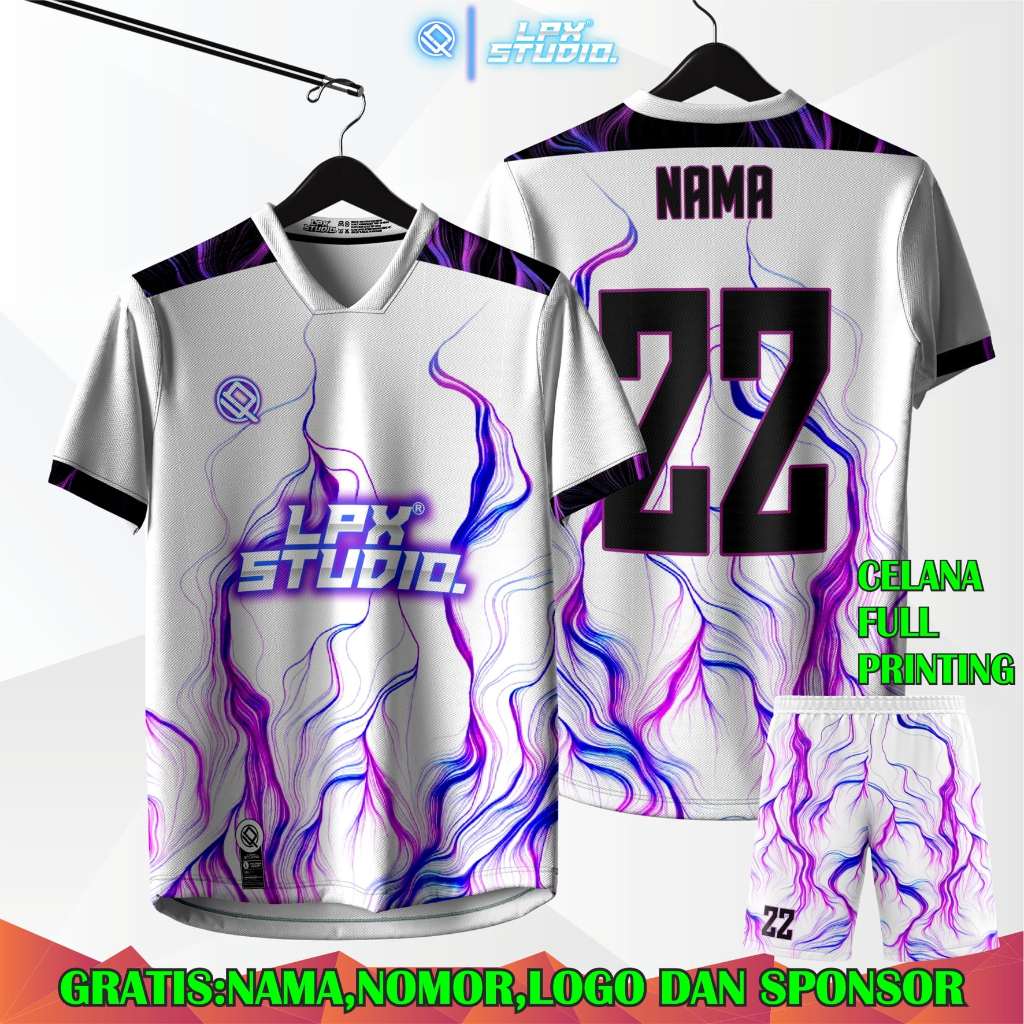 Jual Jersey Bola | Jersey Futsal | Jersey Custom Free Name Set Full ...