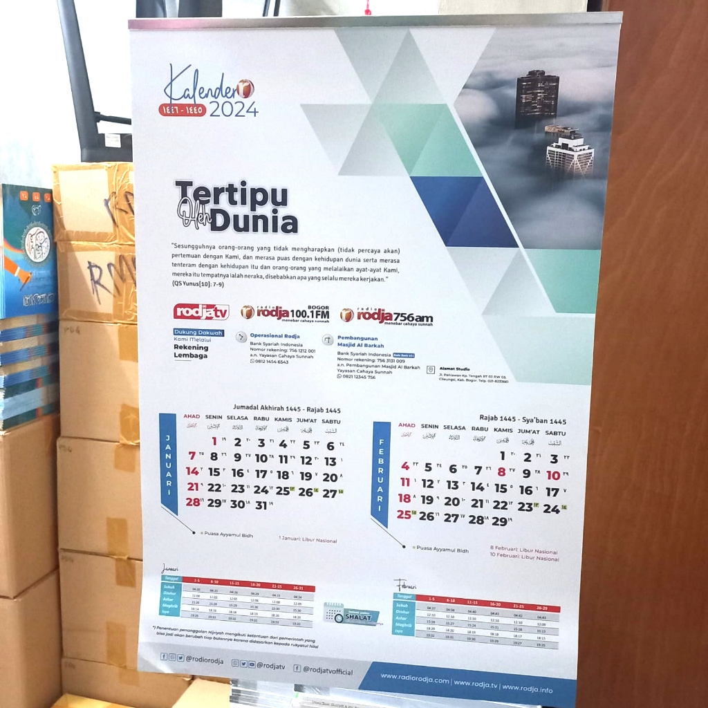 Jual KALENDER DINDING RODJA 2024 Original | Shopee Indonesia