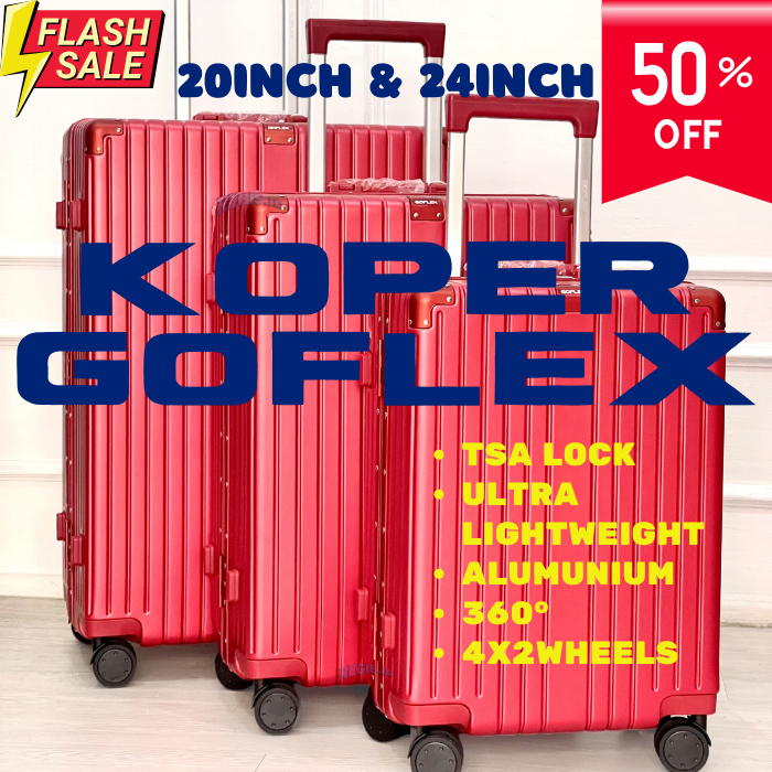 Jual KOPER GOFLEX 20inch 24inch ORIGINAL 100% ALUMUNIUM ULTRA ...