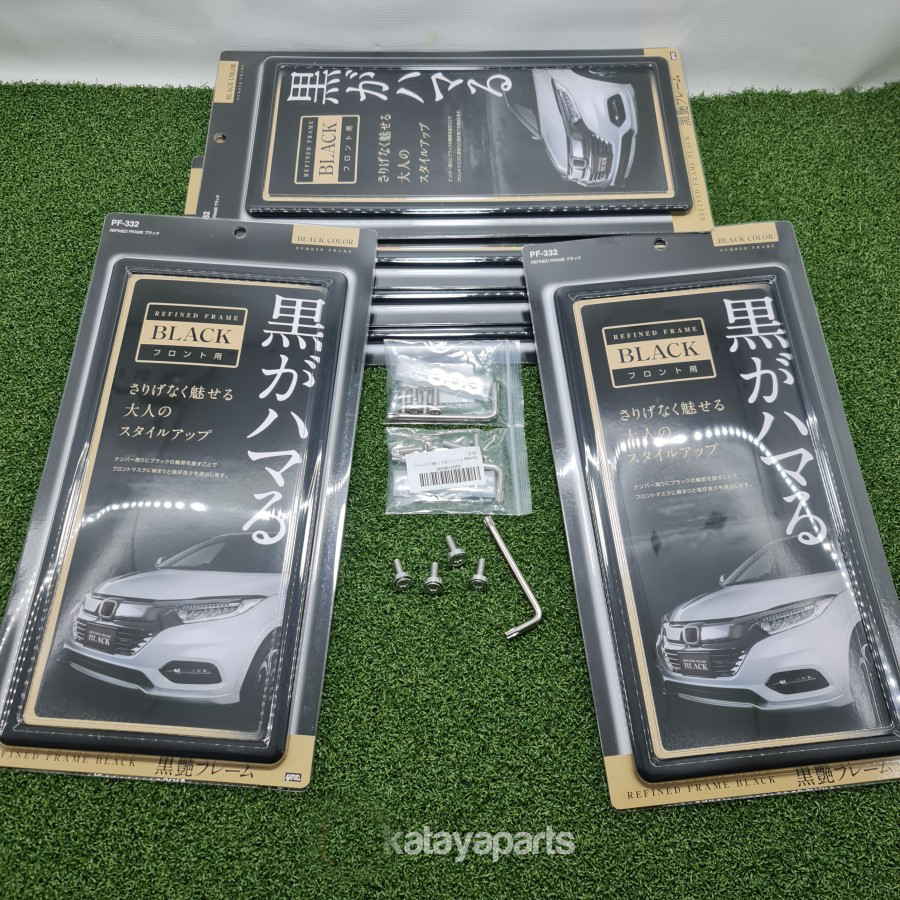 Jual Frame Plat Nomor JDM Japan Universal SET | Shopee Indonesia