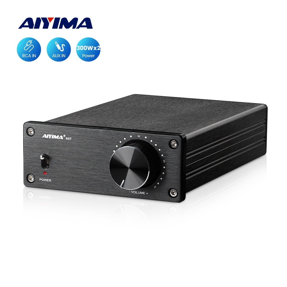 Jual AIYIMA A07 TPA3255 Power Amplifier 300Wx2 HiFi Class D Stereo ...