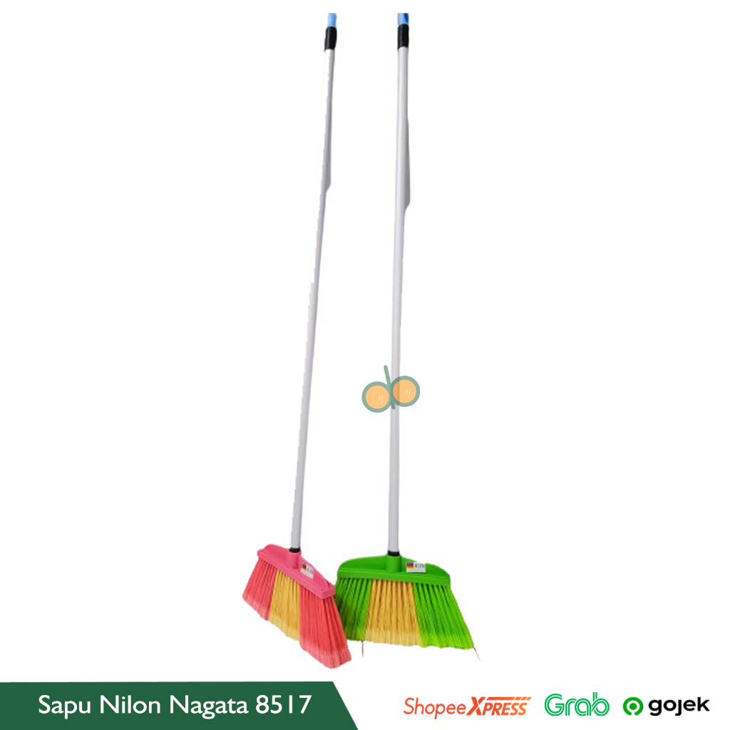 Jual Sapu Lantai Plastik Nilon Nagata 8517 Nylon Broom | Shopee Indonesia