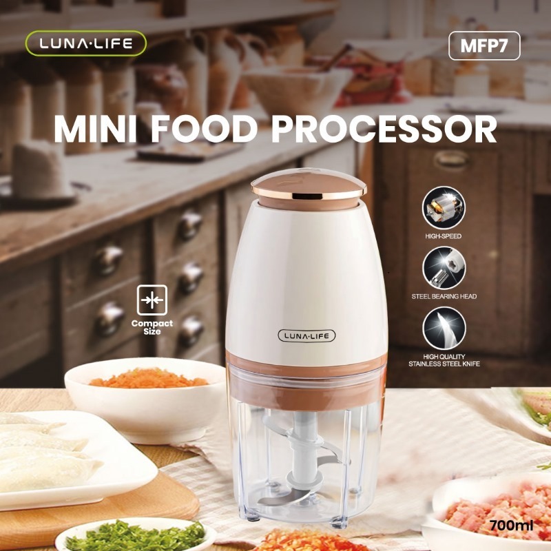 Jual LUNALife Mini Food Processor MFP7 Mini Chopper Alat Penggiling ...