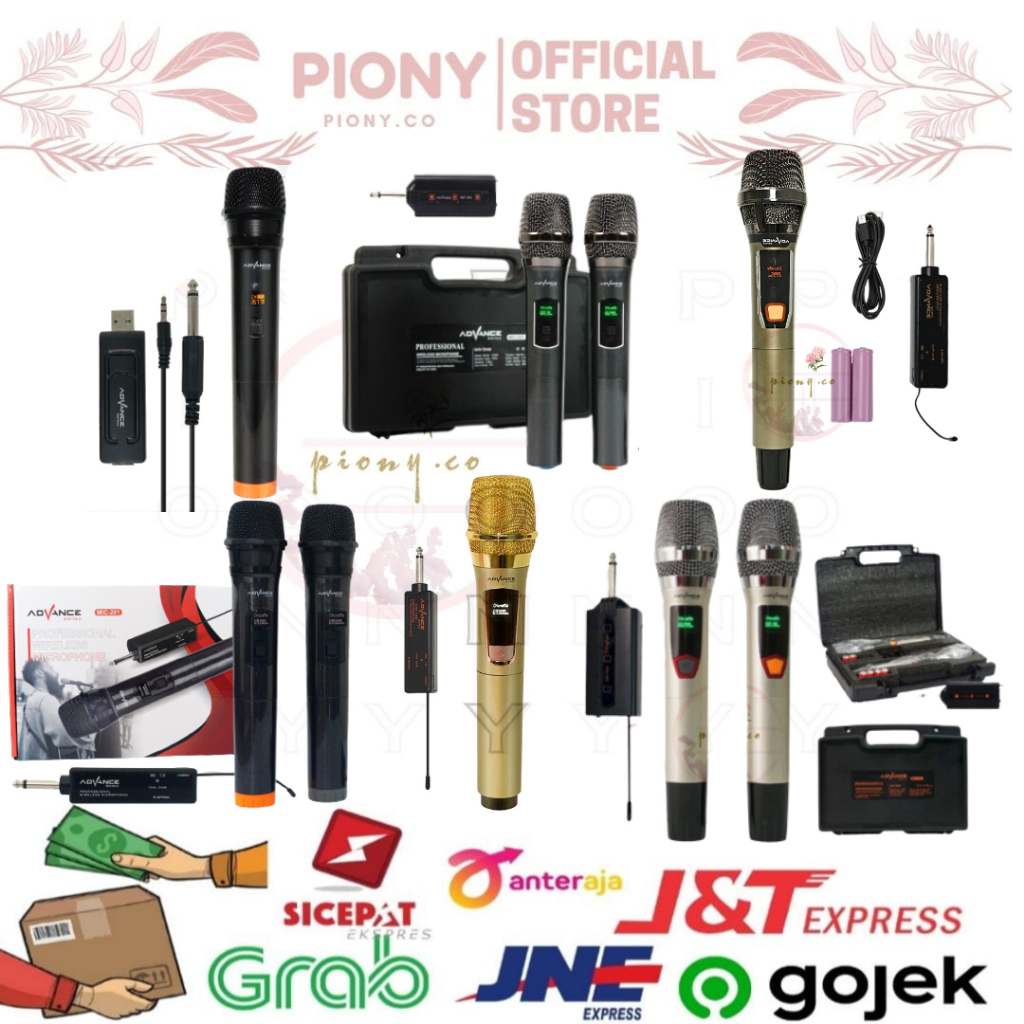 Jual MIC ADVANCE KARAOKE 101 102 103 201 202 203 301 1061 / MIC ...