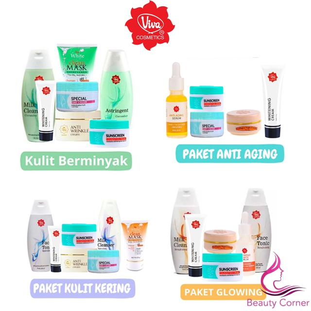 Jual Viva Paket Skincare Series - Paket Lengkap | Shopee Indonesia