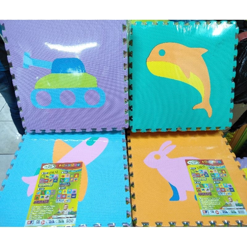 Jual EDUMAT GAMBAR ISI 8 pc - PLAYMAT - EVAMAT - ALAS LANTAI ANAK MURAH ...