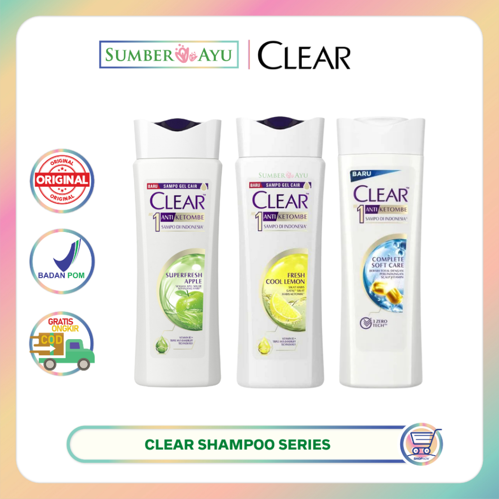 Jual CLEAR SHAMPOO SERIES | Shopee Indonesia