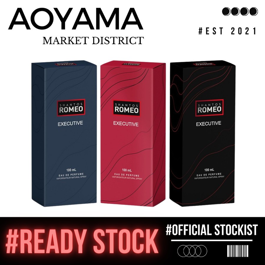 Jual Shantos Romeo Executive Eau De Perfume / EDP | Shopee Indonesia