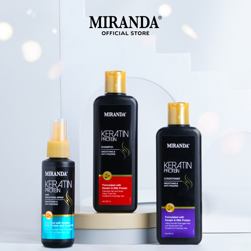 Jual Miranda Keratin Protein Series Hair Treatment(New Formula ...