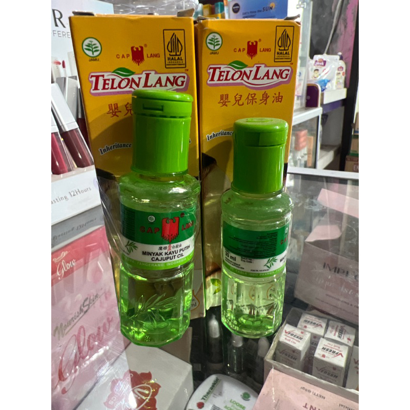 Jual CAP LANG TELON LANG 60ml FREE MINYAK KAYU PUTIH | Shopee Indonesia