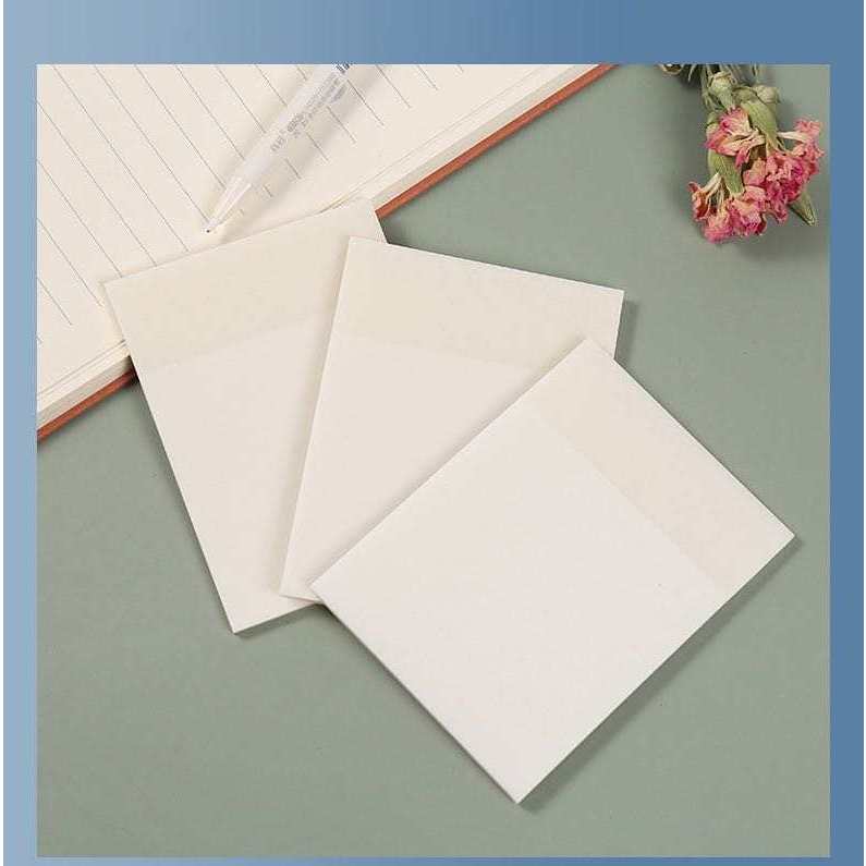 Jual Sticky Notes Transparan 50 lembar anti Air tahan air / Transparent ...