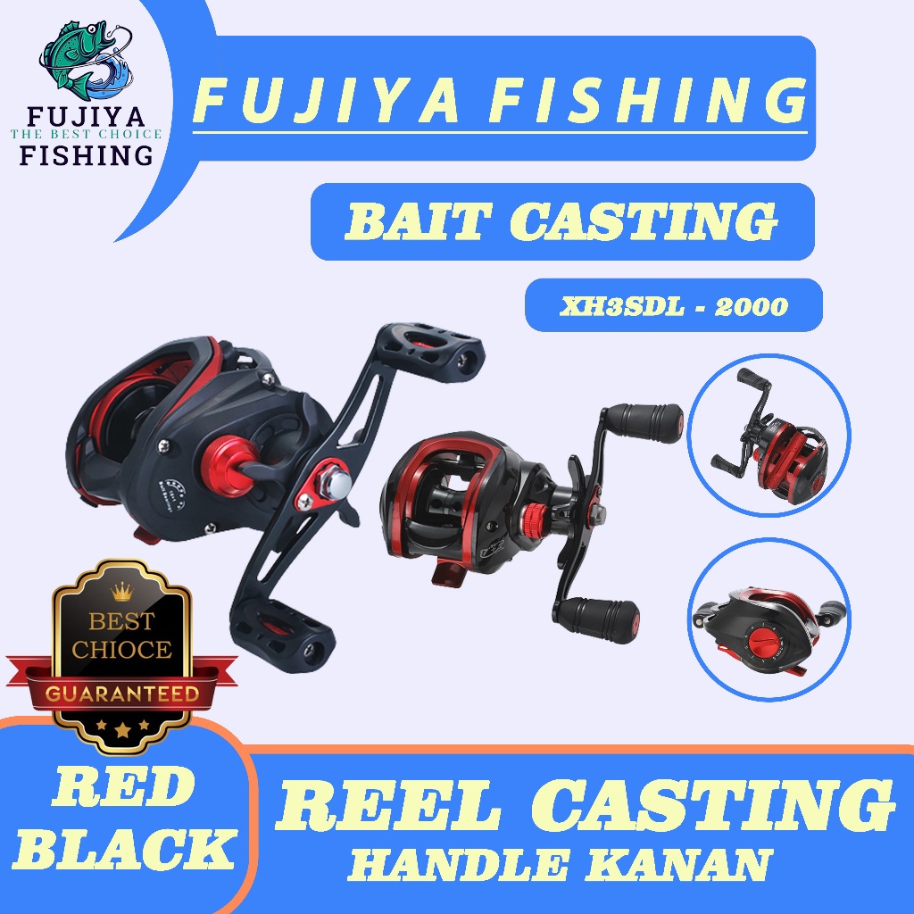 Jual Fujiya reel BC Baitcasting Fishing Reel reel pancing tangan kanan ...