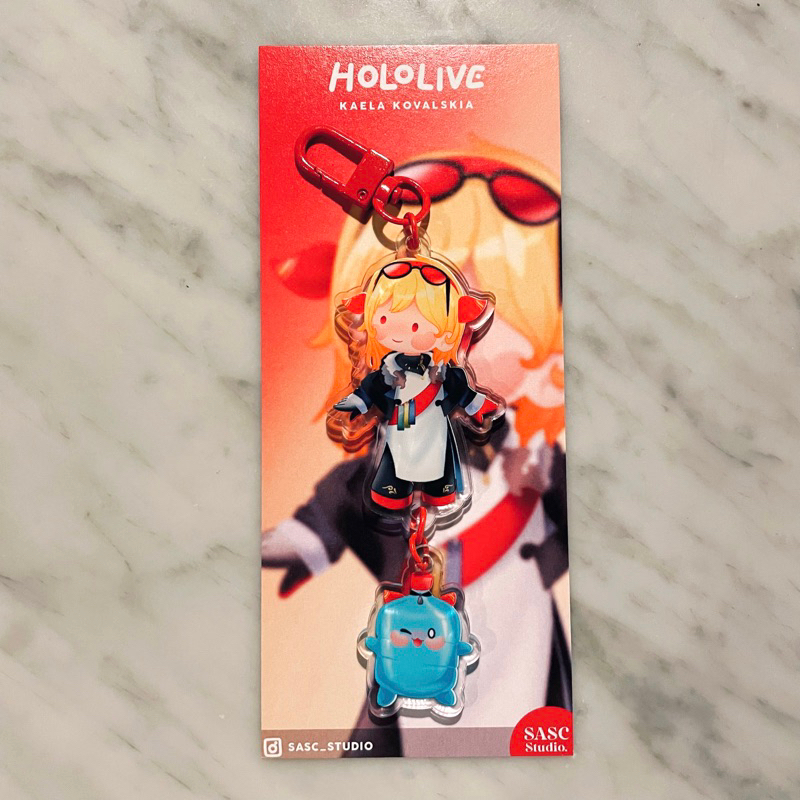 Jual HOLOLIVE ID keychain comifuro comiccon | kobo, zeta, risu, iofi ...