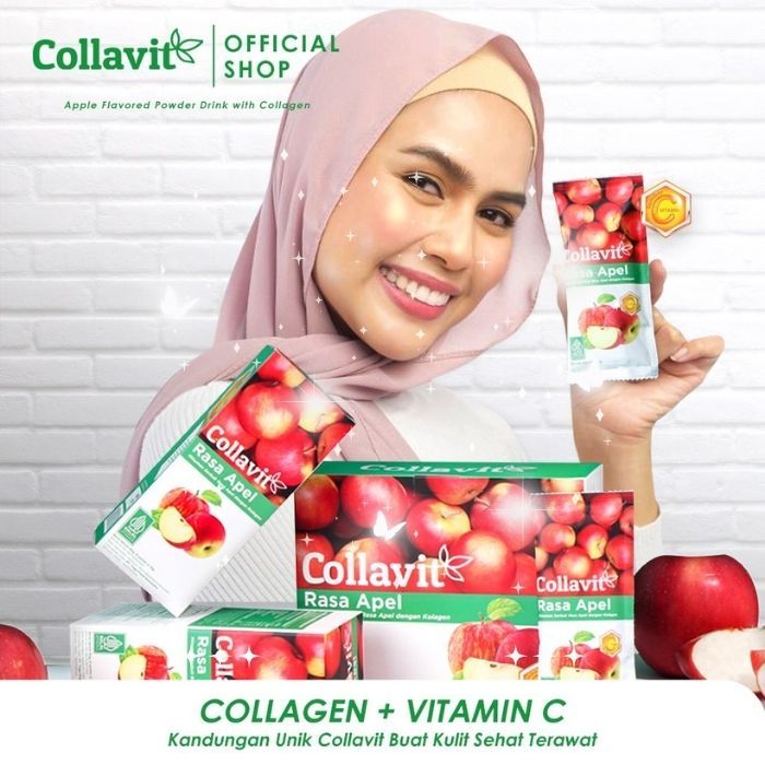 Jual Collavit Collagen Drink With Psyllium Husk and Tripeptide ...