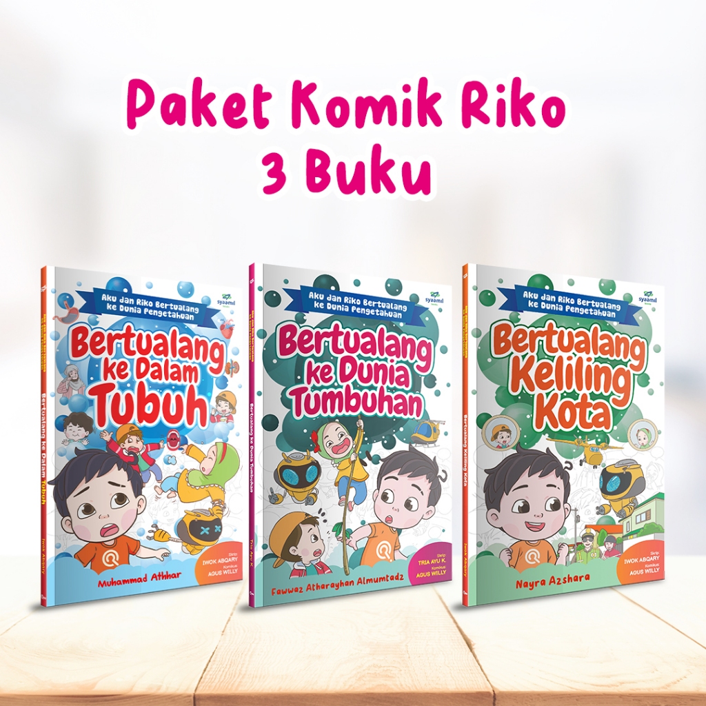 Jual Paket 3 Komik Riko Special The Series - Buku Anak Bergambar Full ...