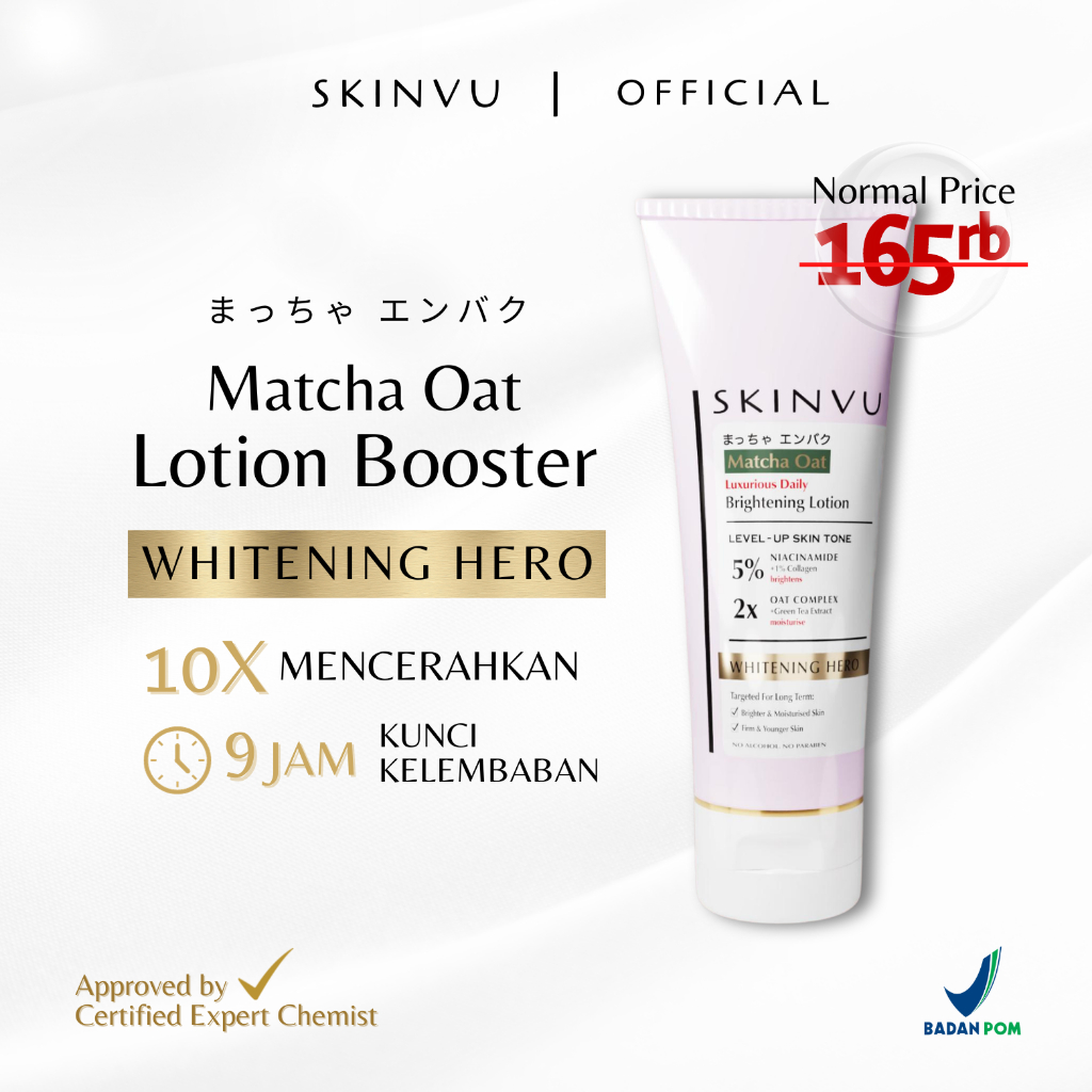 Jual SKINVU WHITENING Body Lotion Serum Infused - Pemutih Brightening ...
