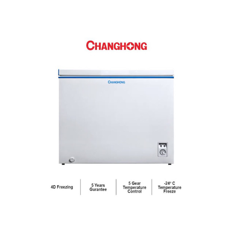 Jual BOX FREEZER CHANGHONG 200 LITER TERBARU TAHAN 100 JAM MATI LAMPU ...