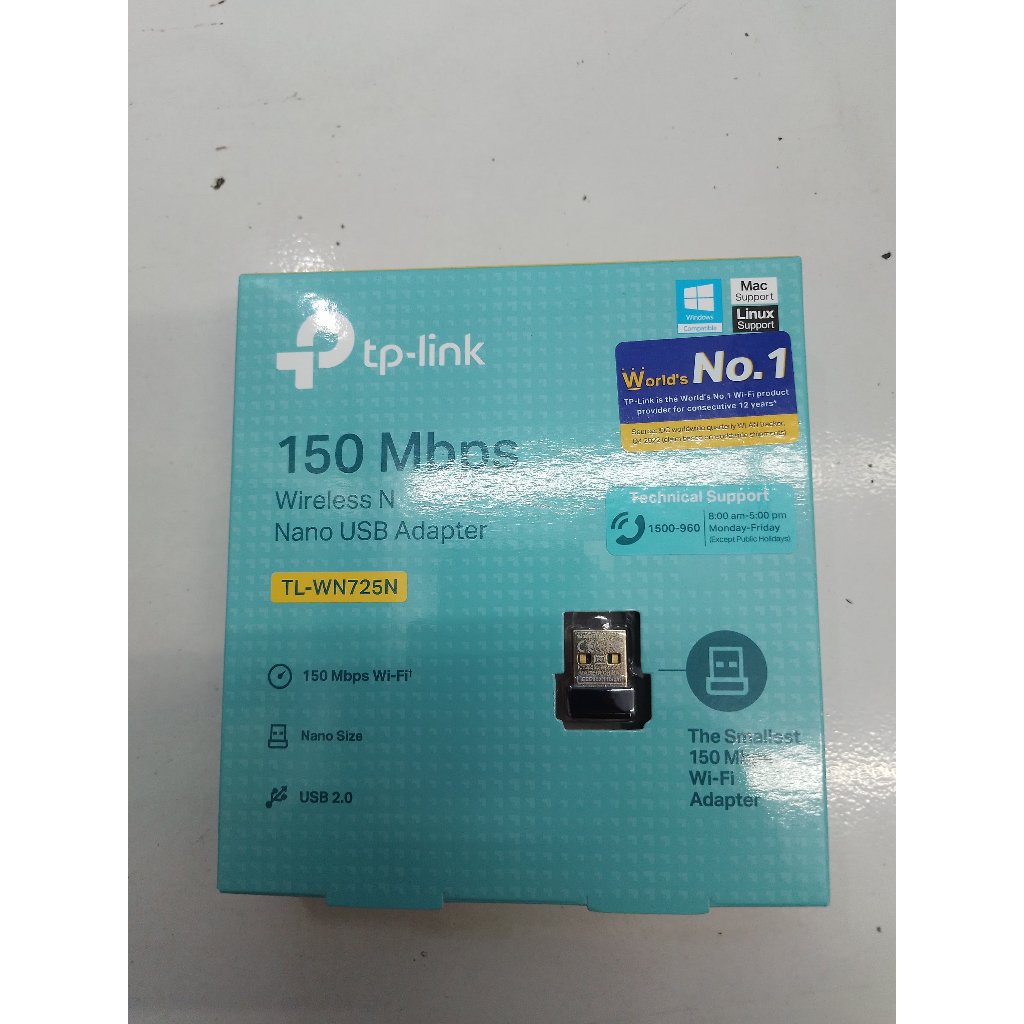 Jual TP-LINK TL-WN725N : 150Mbps Wireless N Nano USB Adapter / USB Wifi ...