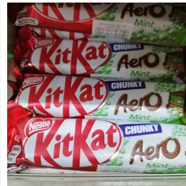 Jual kitkat Chunky Aero Mint 45g Original from Australia | Shopee Indonesia