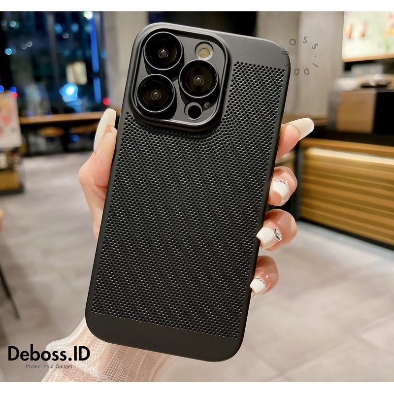 Jual Premium Cooling Case Airway Cooling Net Case iPhone 15ProMax ...