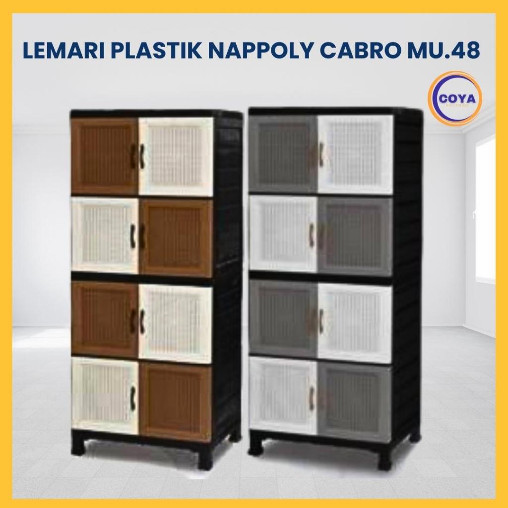 Jual LEMARI PAKAIAN PLASTIK 4 SUSUN NAPOLLY CABRO MU 48 I LEMARI SUSUN ...