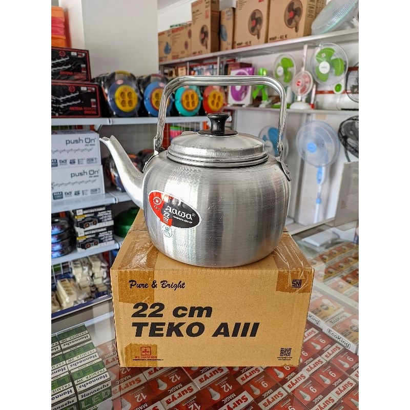 Jual Teko Alll Super Aluminium Jawa Maspion 22 Cm | Shopee Indonesia