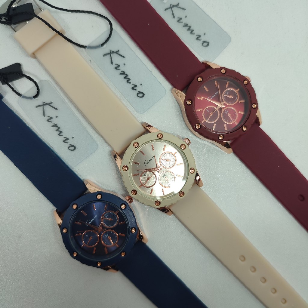 Jual Jam Tangan Kimio-Jam Tangan Kecil Wanita Warna, Aesthetic dan ...