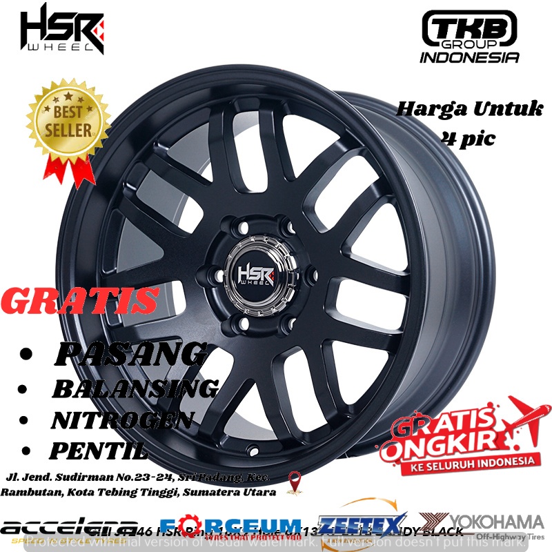 Jual Velg Racing R18 Buat Mobil Pajero Sport, Strada, Triton, Fortuner ...