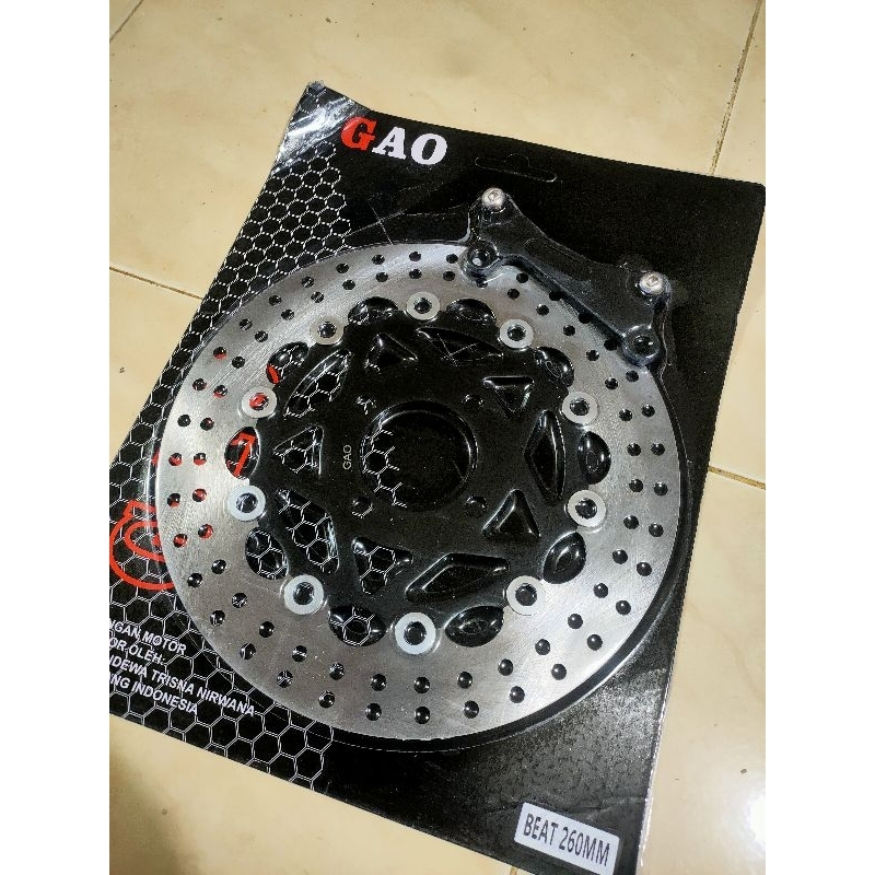 Jual DISK PIRINGAN CAKRAM DEPAN LEBAR HONDA 260 MM MOTOR BEAT VARIO110 ...