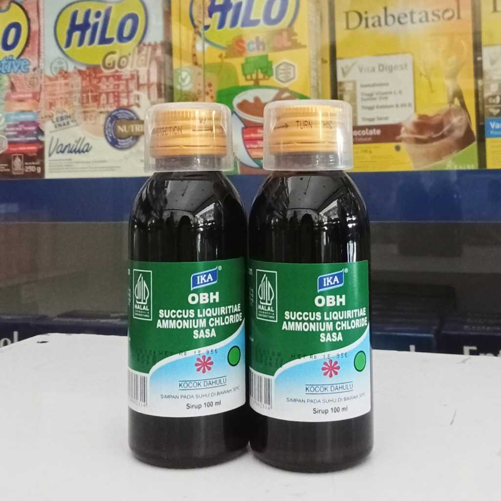 Jual IKA OBH Sirup Obat Batuk Hitam 100ml | Shopee Indonesia