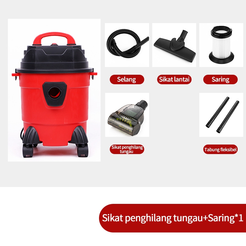 Jual Penyedot Debu 3in1 Multifungsi Vacuum Cleaner 15 liter Sedot Basah ...